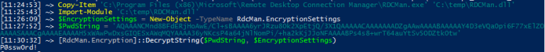 Use PowerShell to decrypt password stored in a RDG file – Thomas PRUD'HOMME